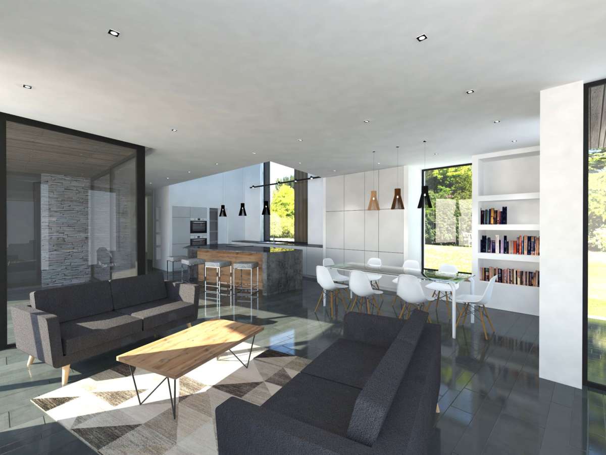 Billis house, contemporary house in Co.Cavan - Craftstudio Architecture