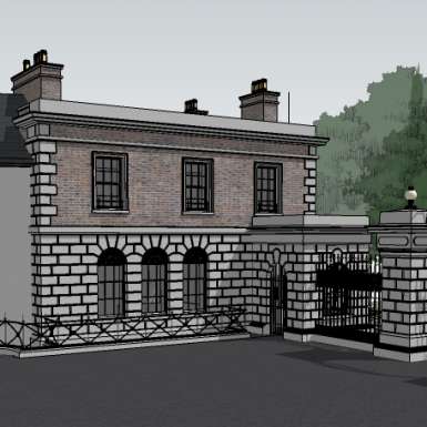 Restoration of Hope Gate lodge and re-purposing as Castleblayney Library